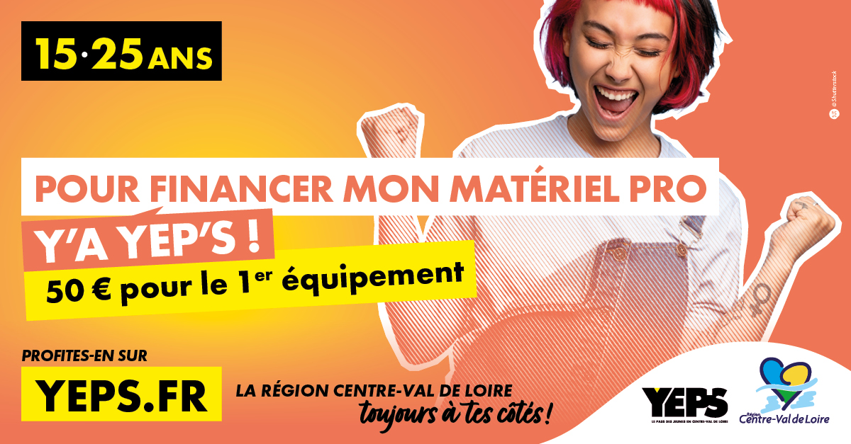Aide au 1er équipement professionnel - Yeps