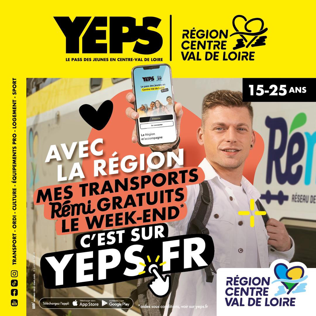 Le Centre-Val de Loire, 1ère Région à mettre en place la gratuité des transports régionaux pour ...